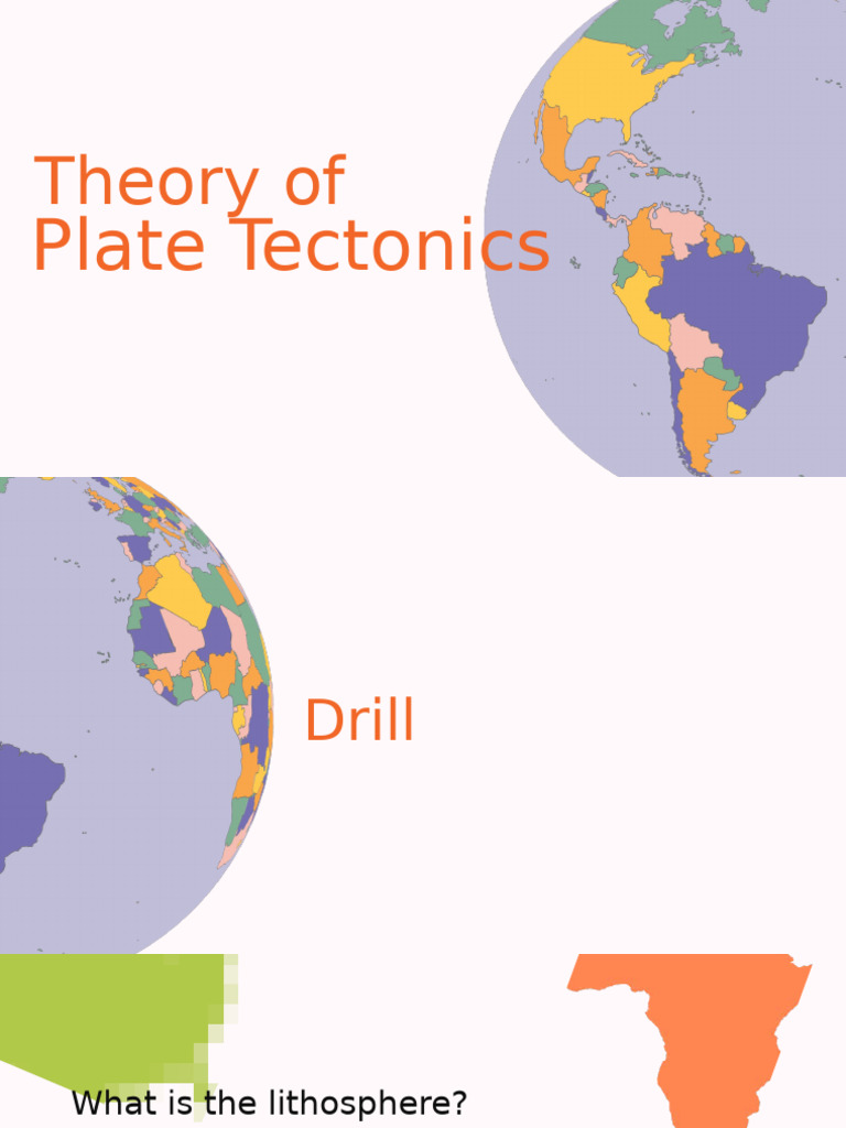 Theory of Plate Tectonics | PDF | Plate Tectonics | Earth