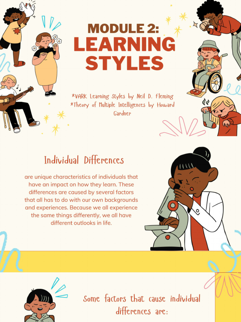 Module 2 Learning Styles | PDF