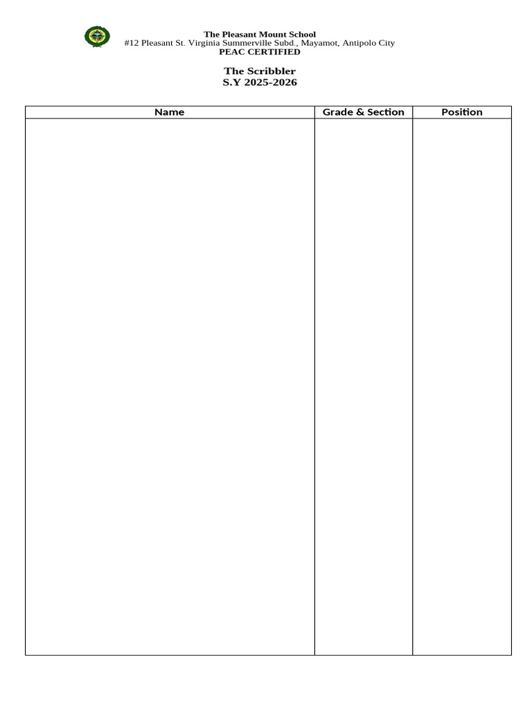 Attendance | PDF