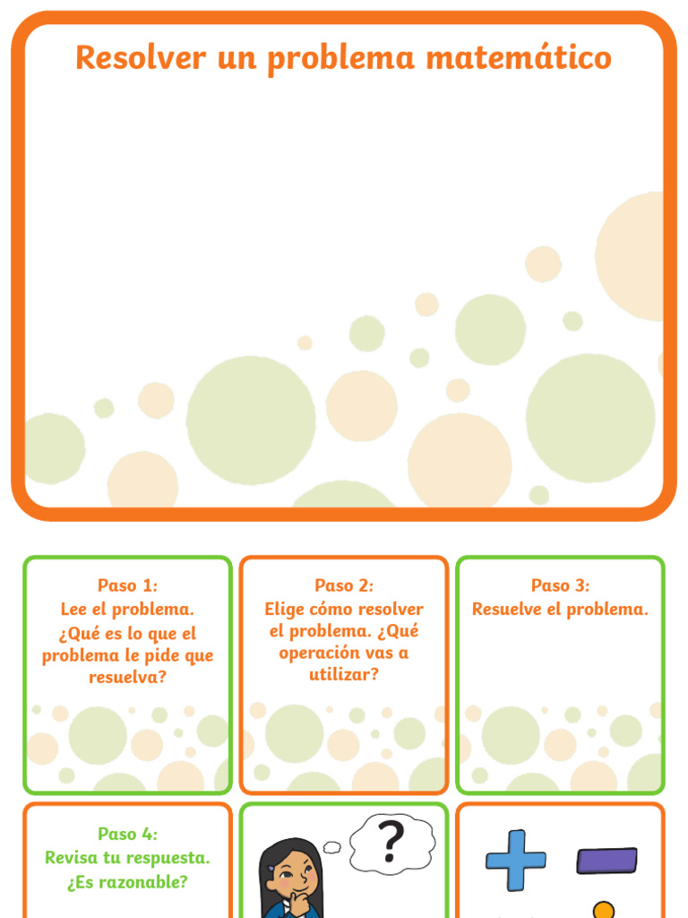 Sa M 1632981143 Hojas de Actividad Estrategias para Resolver Problemas ...