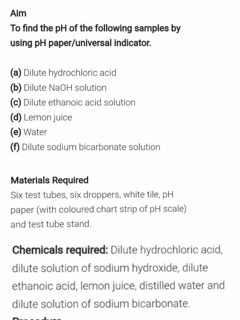 Science Practical For Class 10 Kvians Ok | PDF