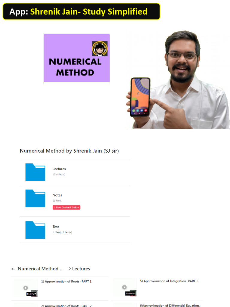 Numerical Method | PDF