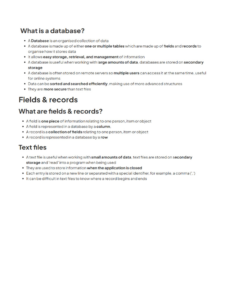 Databases 1 | PDF