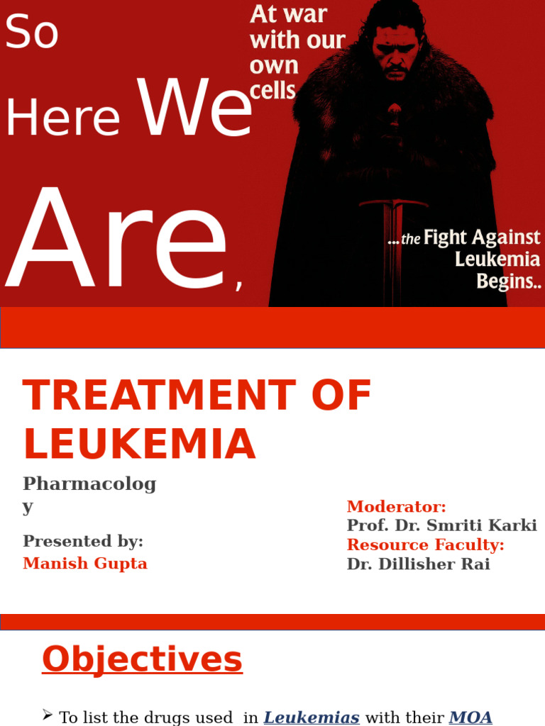 Treatment of Leukemia | PDF | Leukemia | Medical Specialties