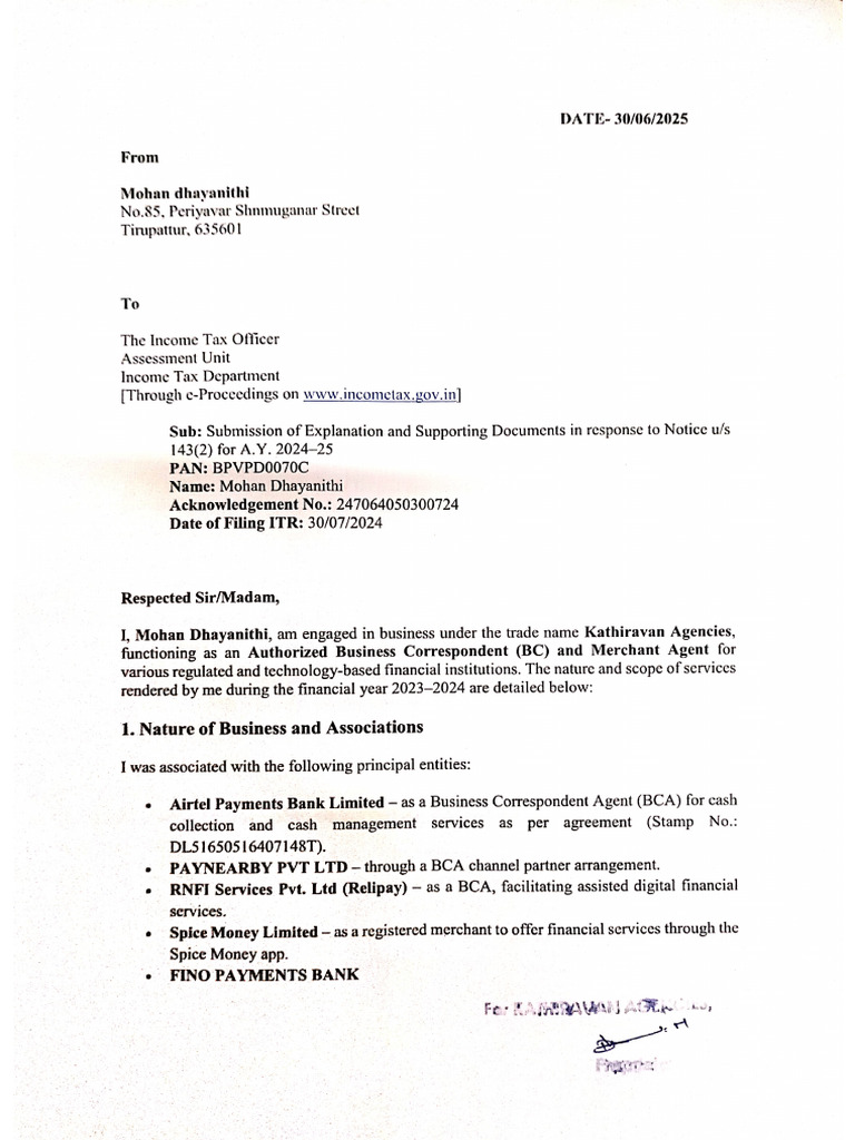 Reply Letter | PDF