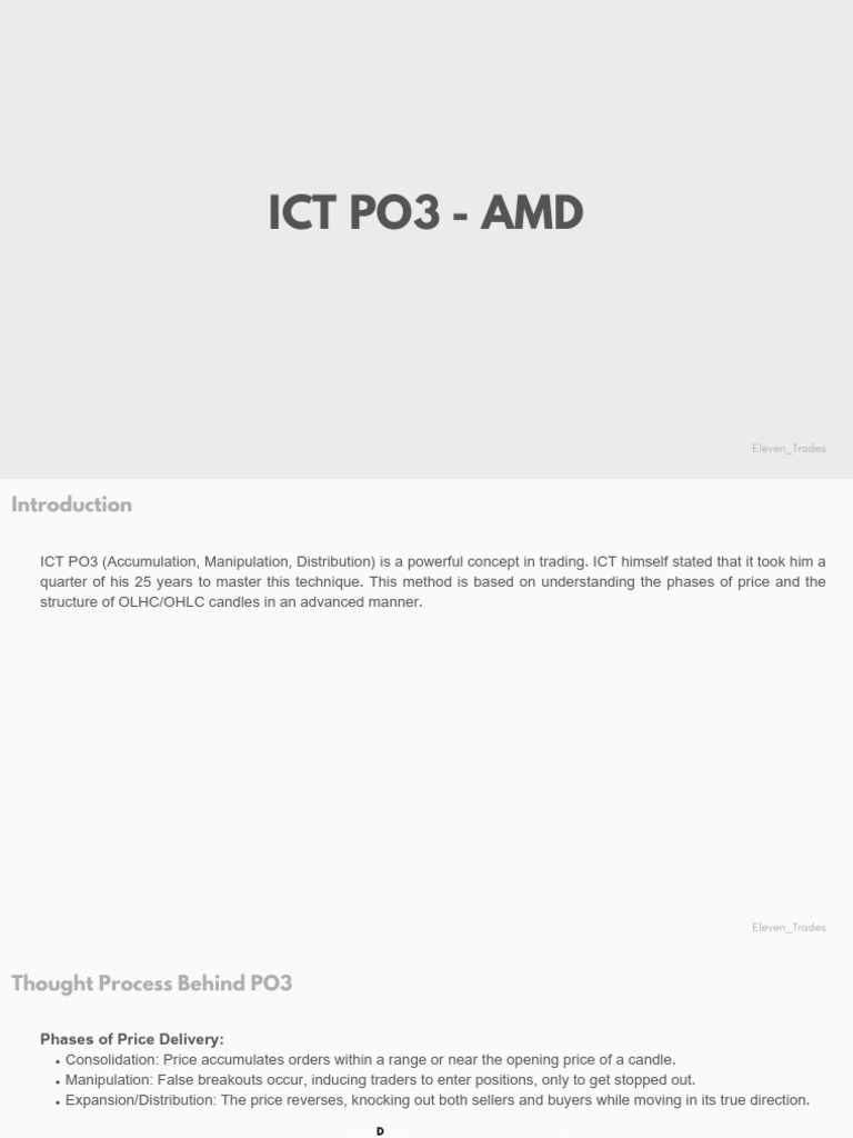 Ict Po3 - Amd | PDF | Market Trend | Financial Markets