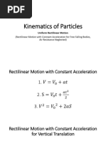Rectilinear Motion: Concepts & Examples | PDF | Acceleration ...