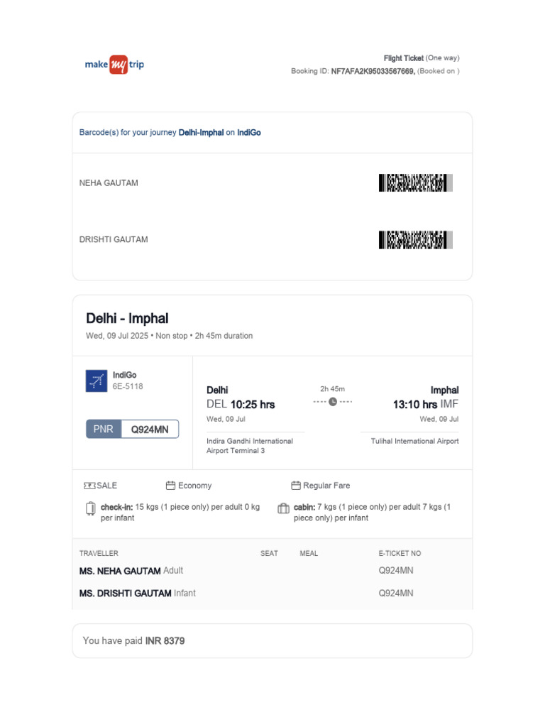 NF7AFA2K95033567669 ETicket | PDF | Airport | Transport