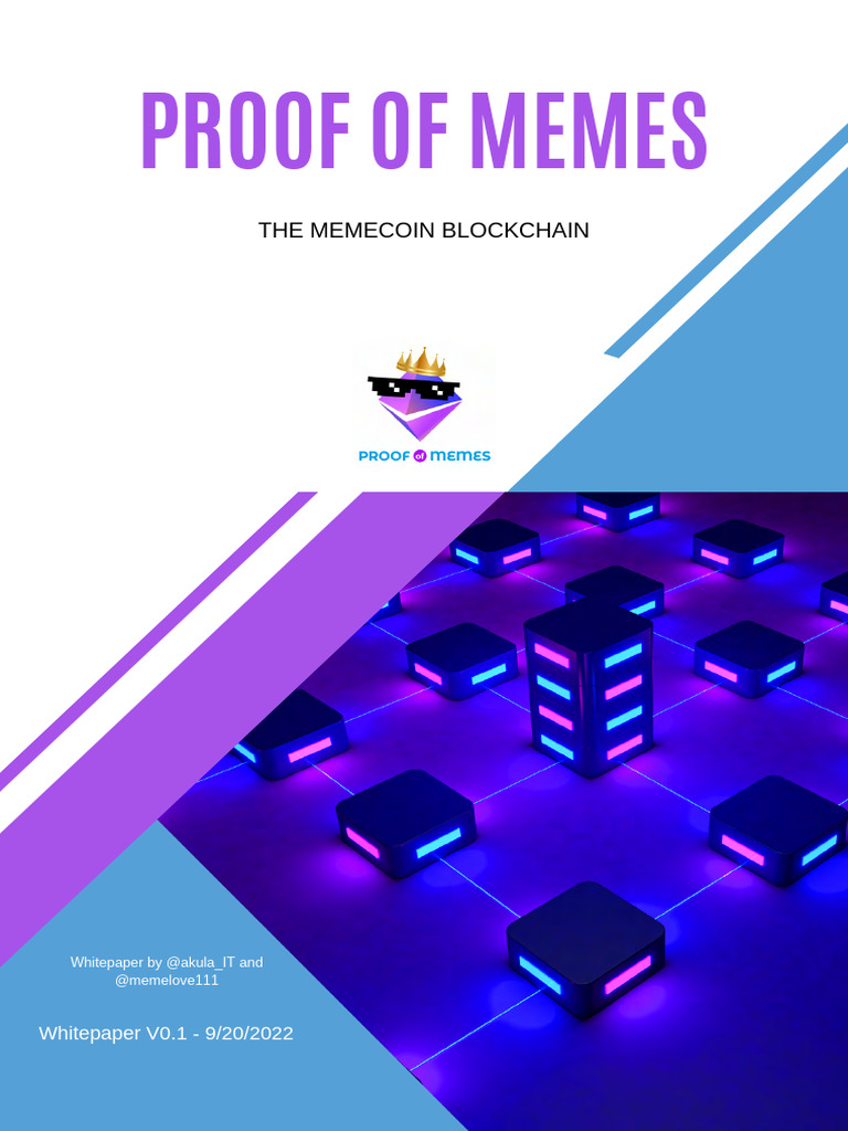 63322d7e8ad6177bcfb017b2 - PROOF of MEMES Whitepaper V0.1 | PDF ...