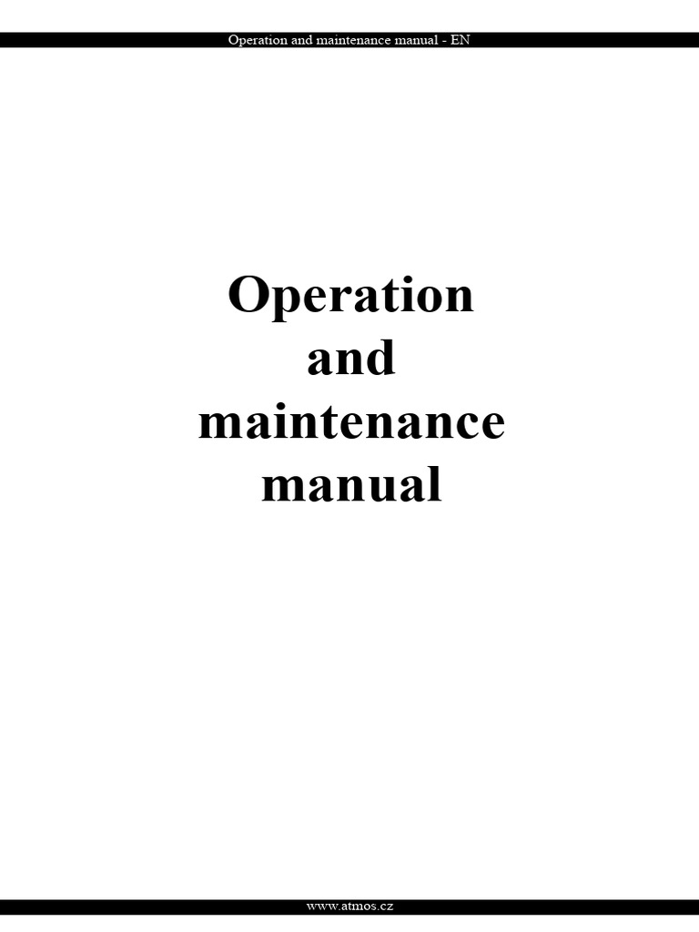 Atmos D25P Boiler Operation Manual | PDF | Chimney | Duct (Flow)