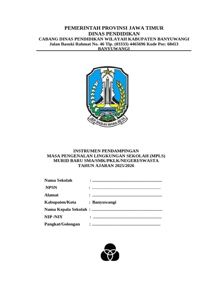 Instrumen Movev Mpls 2025-2026 | PDF