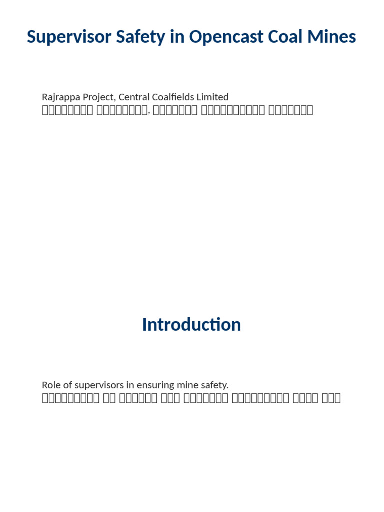 Supervisor Safety With Resources | PDF