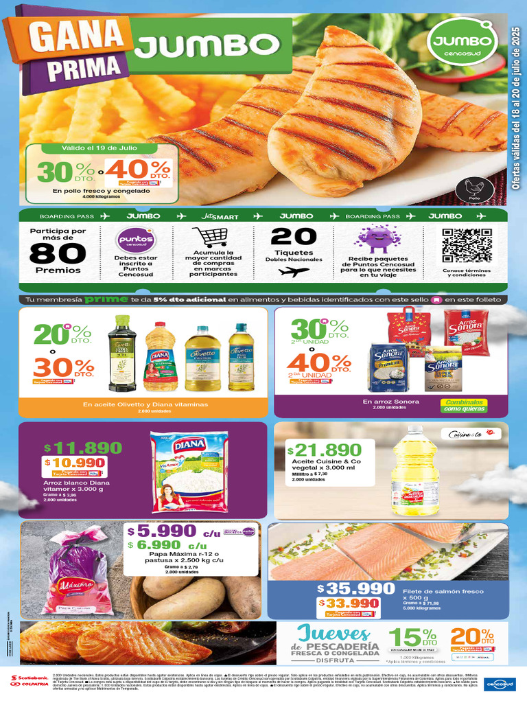 Octavilla Jumbo Del 18 Al 20 de Julio | PDF | café | Alimentos