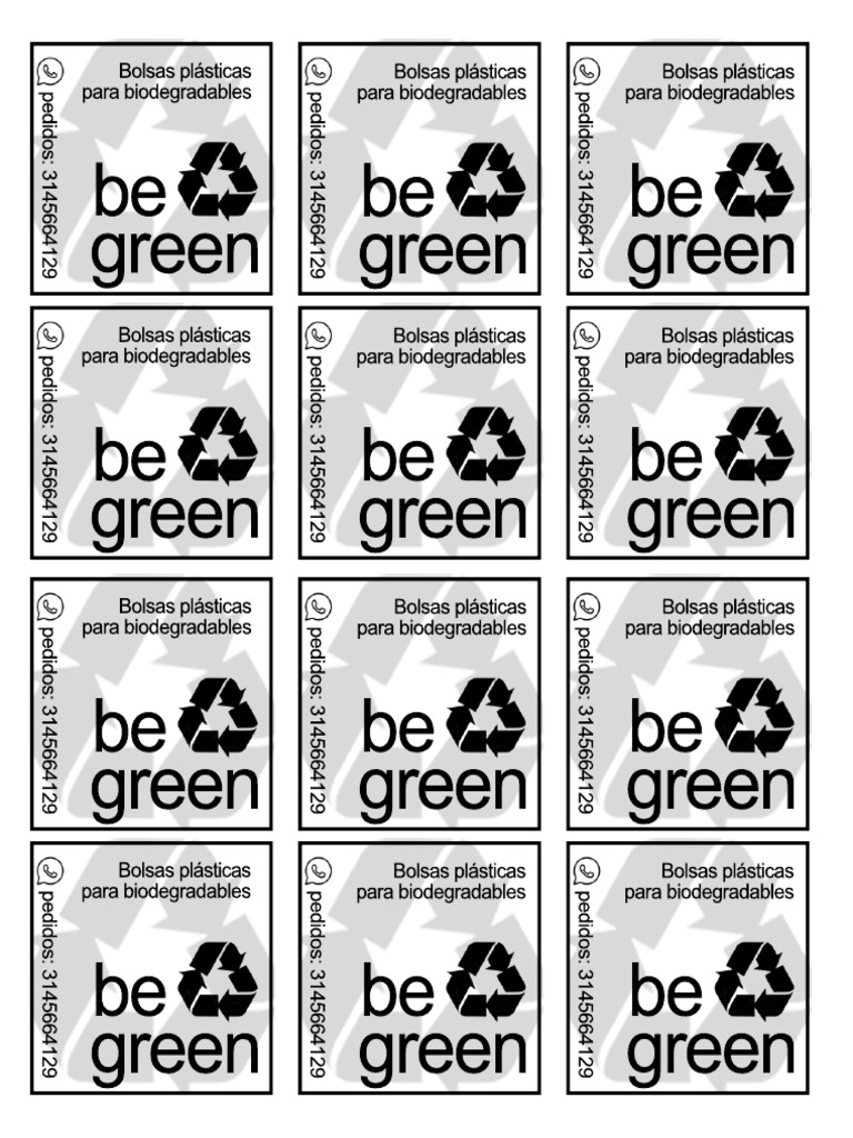 Be Green | PDF