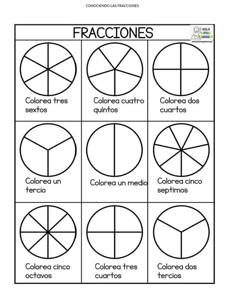 Conociendo Las Fracciones | PDF