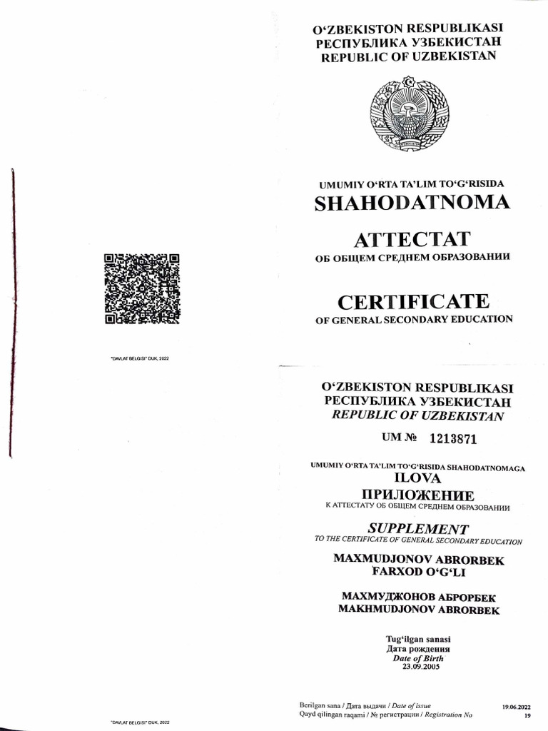 High School Diploma | PDF