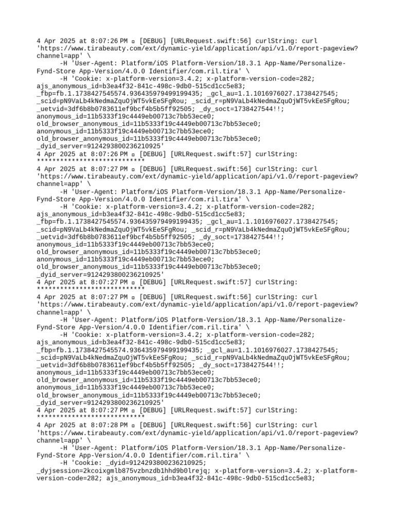 Logout Issue Logs2025!04!04 | PDF | Software | Internet Protocol Based Network Software