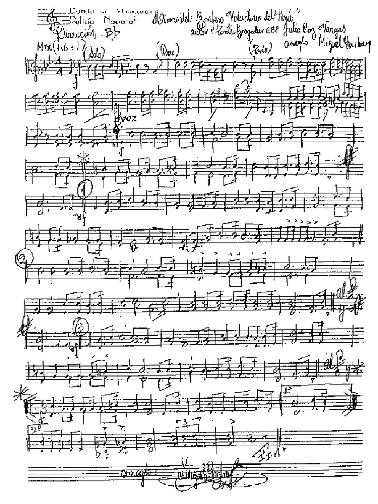 Himno Al Bombero | PDF