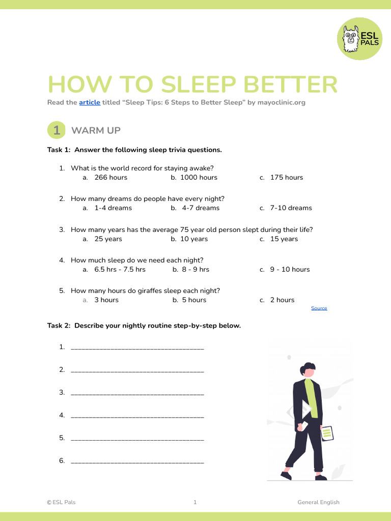 Sleep Better: Essential Tips & Tricks | PDF | Sleep | Determinants Of ...