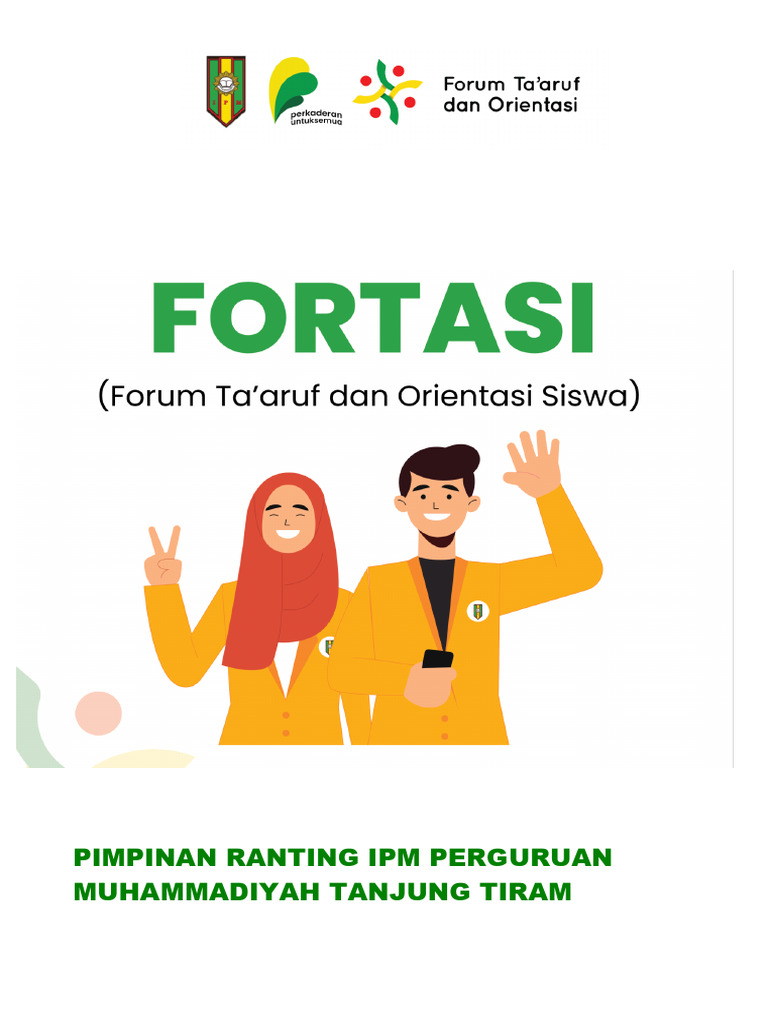 Susunan Panitia FORTASI IPM 2025 | PDF