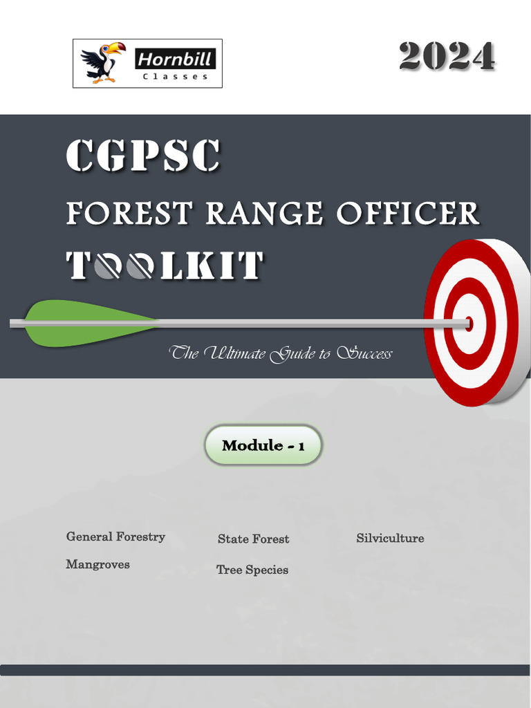 CGPSC Forestry Module 1 (Hindi) Hornbill Classes | PDF