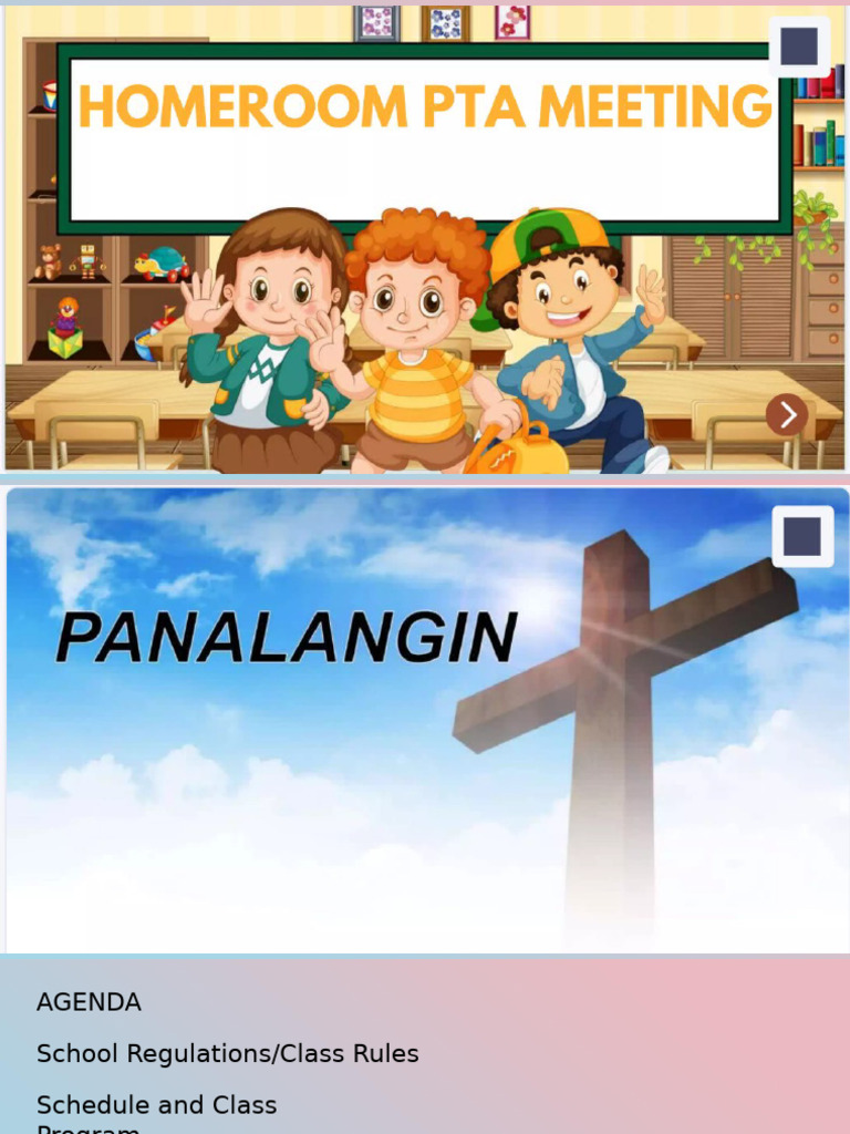 PTA - MEETING | PDF