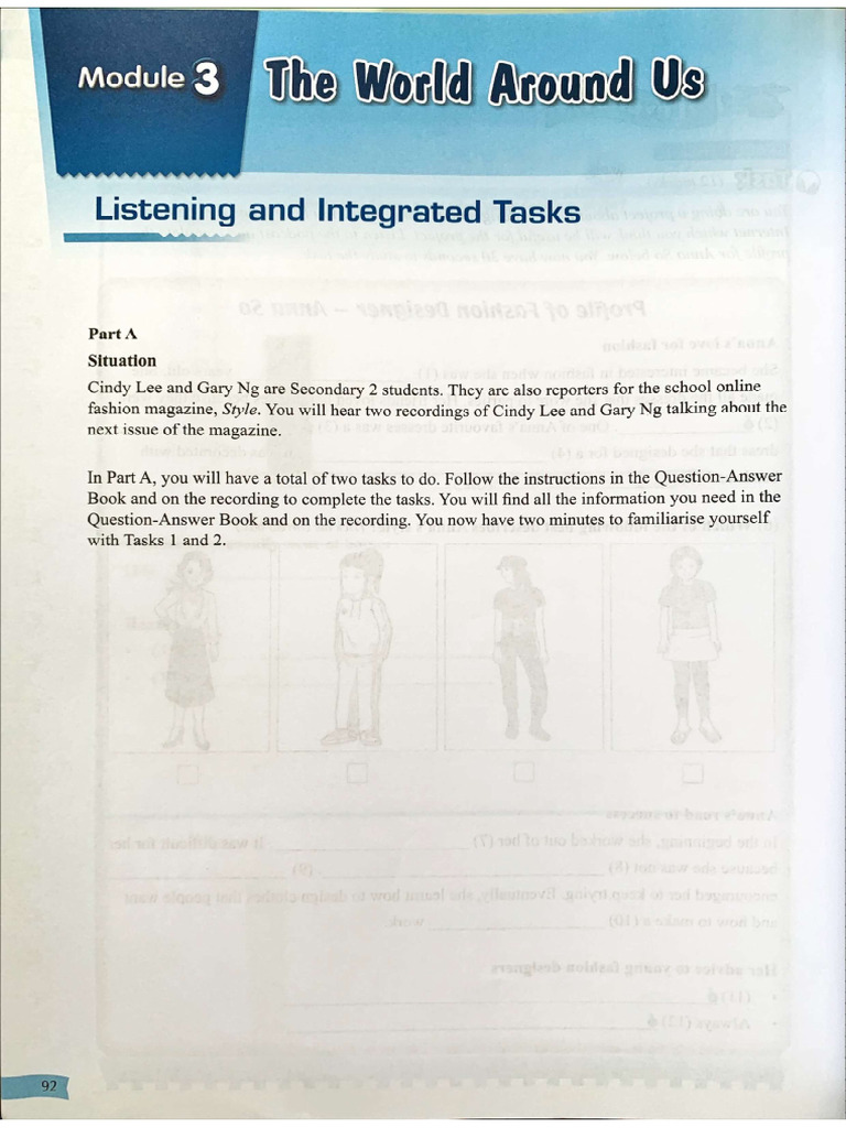 S2 Listening Book - Module 3 | PDF