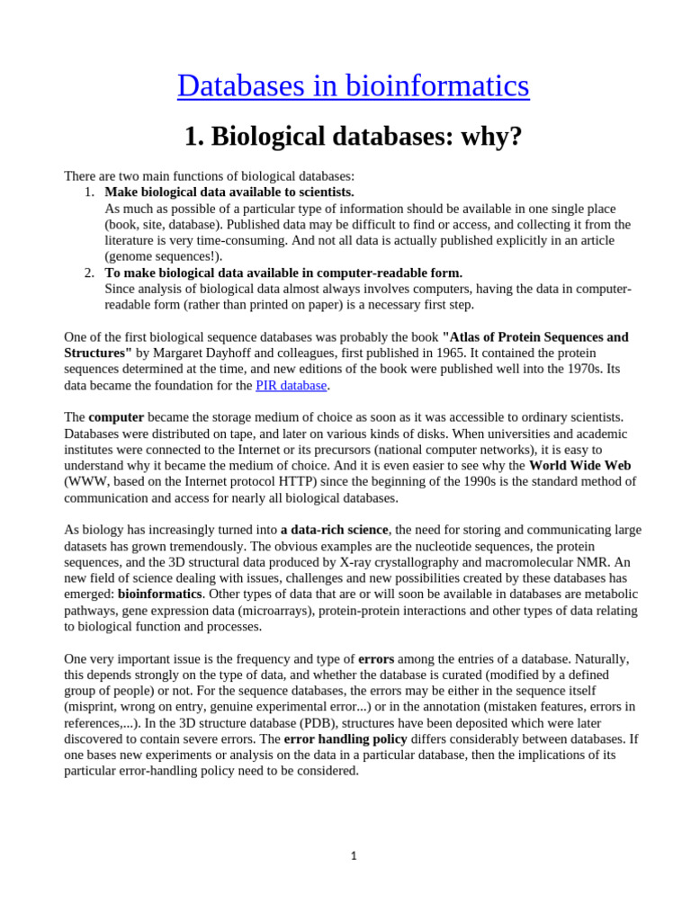 BioInf 4 | PDF | Protein Data Bank | Sequence Alignment