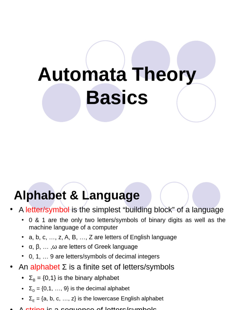 L1-Basics-1-1 (Regullar Expression) | PDF | String (Computer Science) | Lexicology