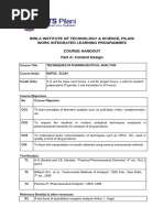 FETTE Parameters Full Table | PDF | Tablet (Pharmacy) | Mechanical ...
