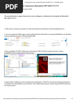 Configuração Impressora Bematech | PDF | Endereço de IP | Rede de ...