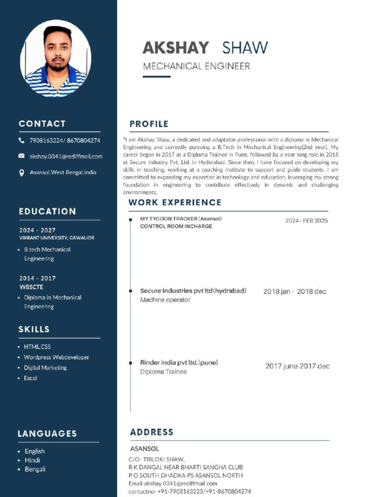 Akshay Resume | PDF