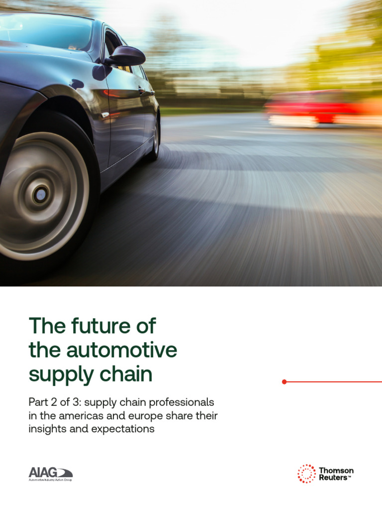 Aiag Report Part 2-13-07 | PDF | Electric Vehicle | Supply Chain