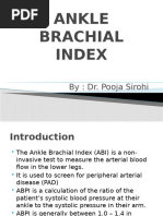 ABI Worksheet: Patient Name: Patient ID: Date | PDF | Medical ...