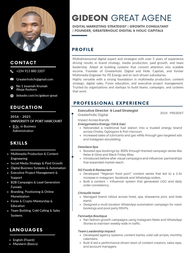 UPDATED Gideon Great George CV - 20250626 - 133926 - 0000 | PDF | Brand ...