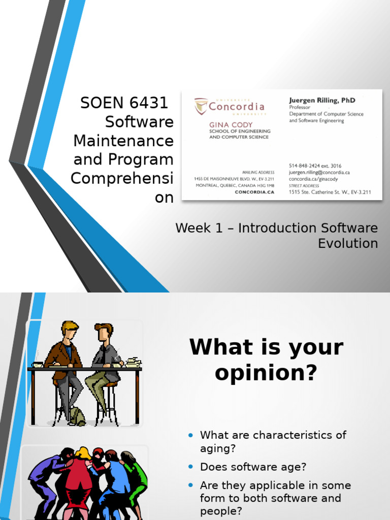1.lecture 1 - Intro Software Evolution | PDF | Software Development | Systems Thinking
