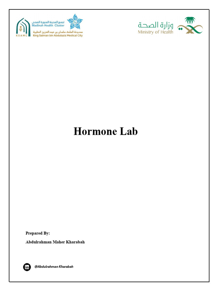 Hormone Lab | PDF | Immunoassay | Cortisol