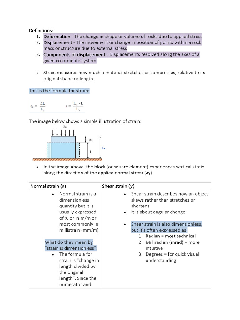 Strain Analysis | PDF | Stress (Mechanics) | Shear Stress