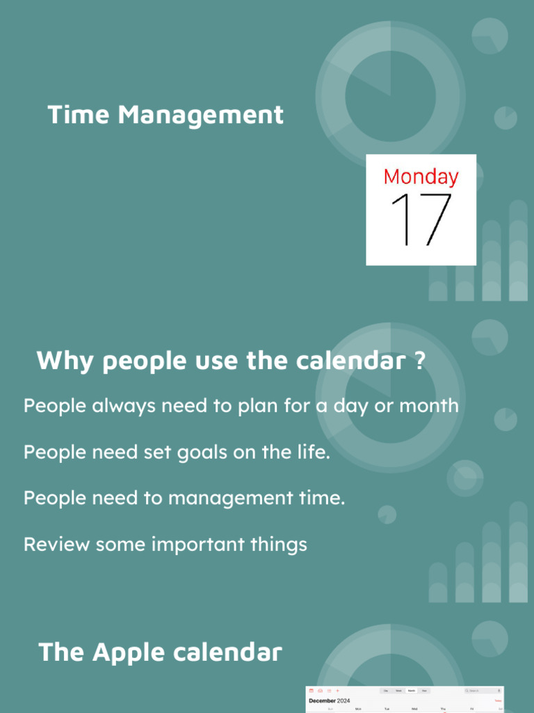 Effective Time Management with Apple Calendar | PDF