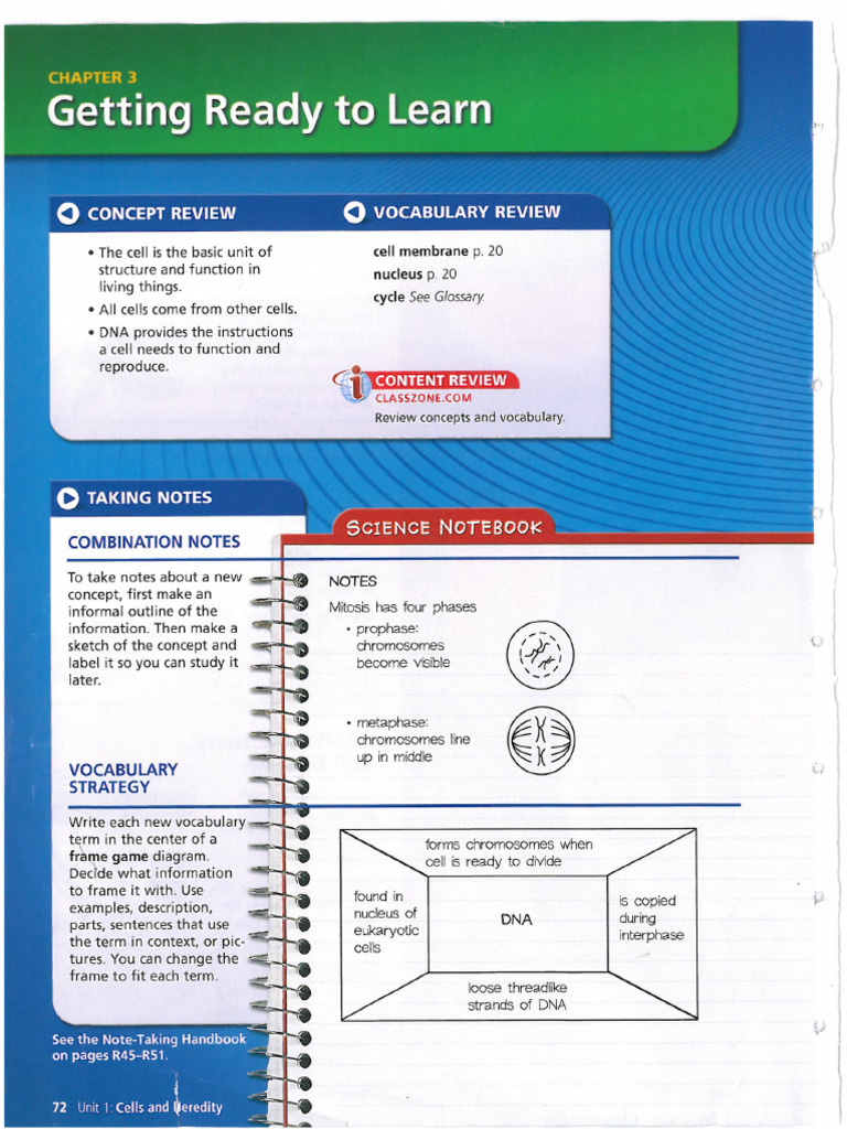Chapter 3 Cells and Heredity | PDF