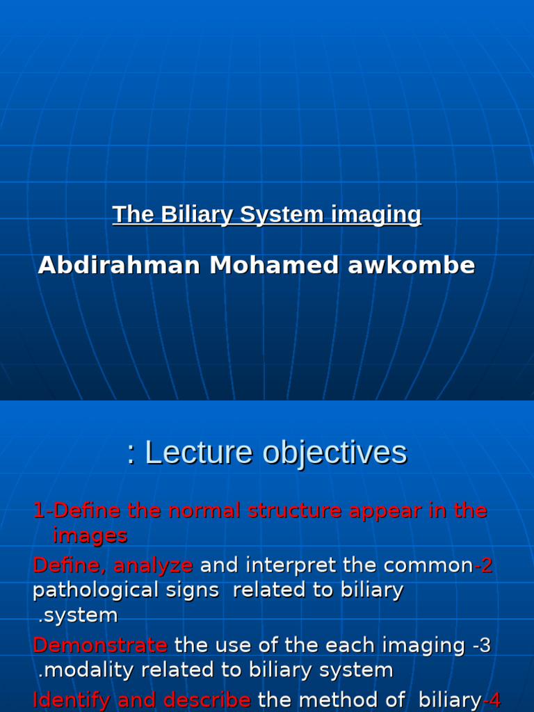 Biliary System Imaging Radiograph 1-2 | PDF | Gallbladder | Bile
