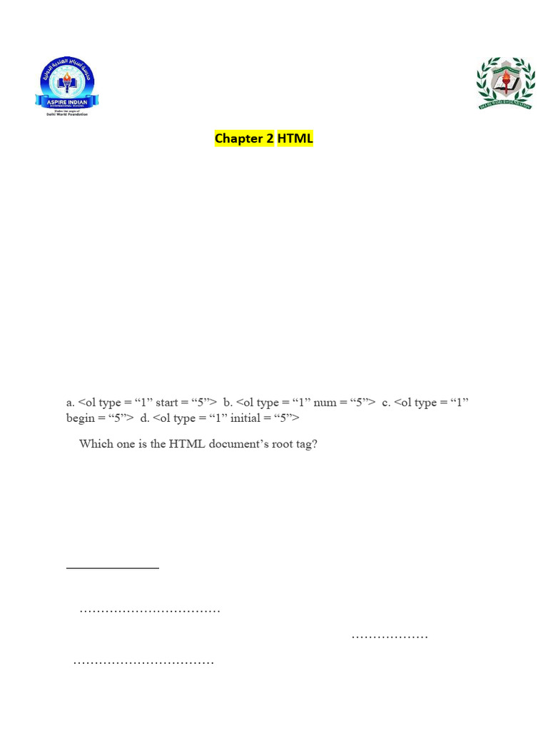 Aiis W Class 9 Worksheet | PDF