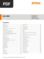 Manual de Piezas MS 382 STIHL | PDF | Carburador | Motores