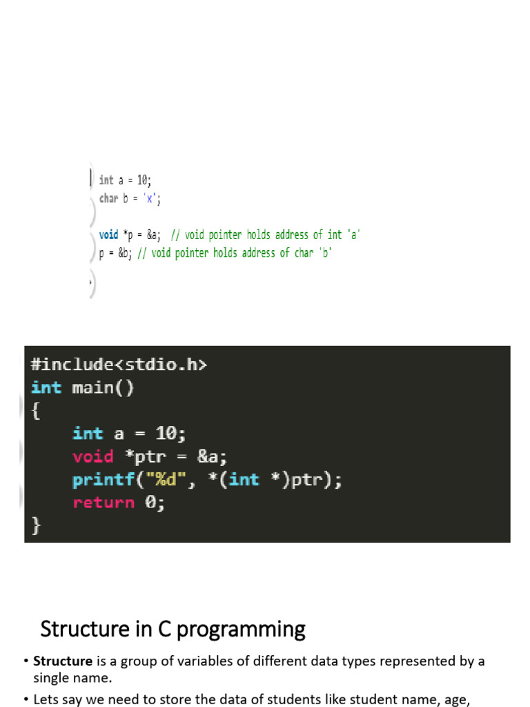 Lec-9 Structure in C Programming | PDF