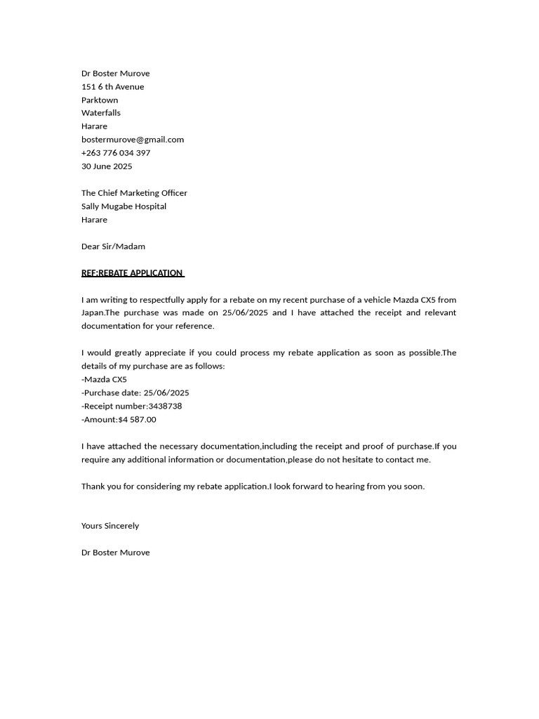 DR Boster Rebate Application 2 | PDF