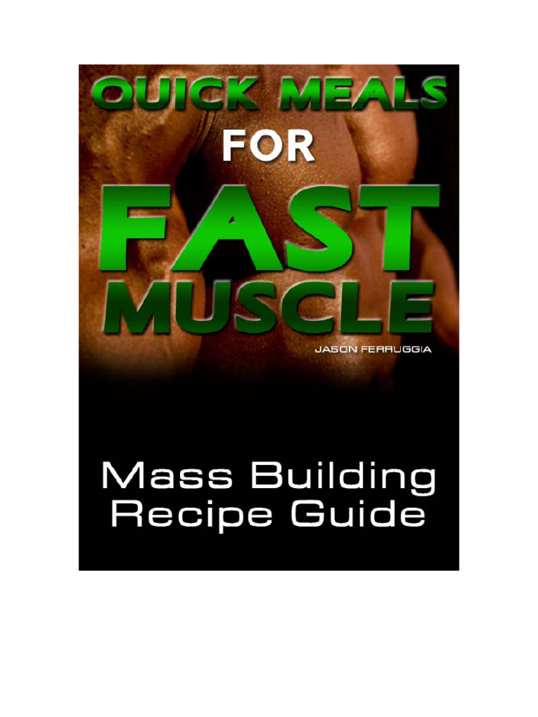 Quick Muscle-Building Meal Recipes | PDF | Oatmeal | Pancake