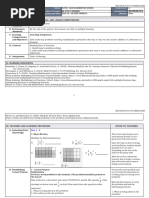 DLL Matatag - Mathematics 5 q1 w6 | PDF | Area | Rectangle