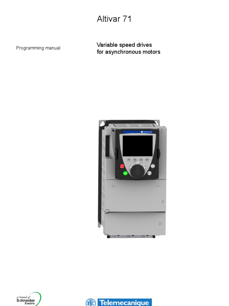 Atv71 Programming | PDF | Menu (Computing) | Computer Terminal