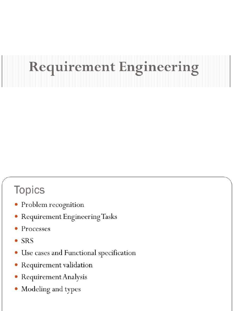 Understanding Requirement Types in Systems | PDF