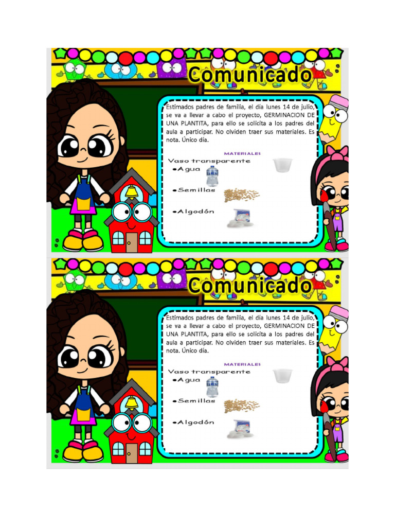 Comunicado Ooo | PDF